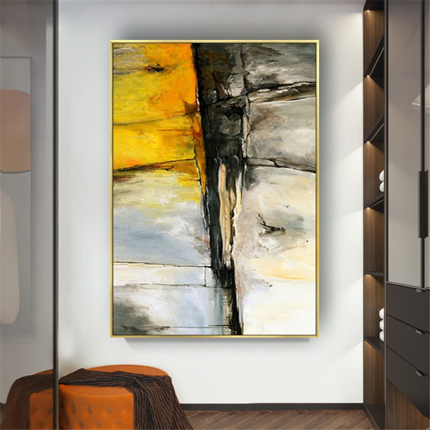 Abstract Contemporary Masterpieces Oil Painting – OILSART